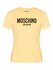 Футболка MOSCHINO JEANS, размер 36, светло-желтый