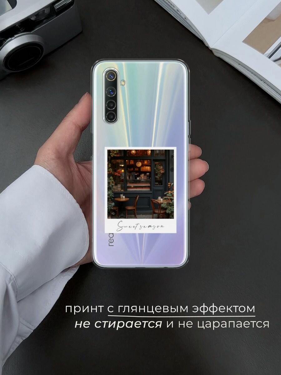 Силиконовый чехол на Realme 6 / Реалми 6 с принтом Sweet season — фото 1