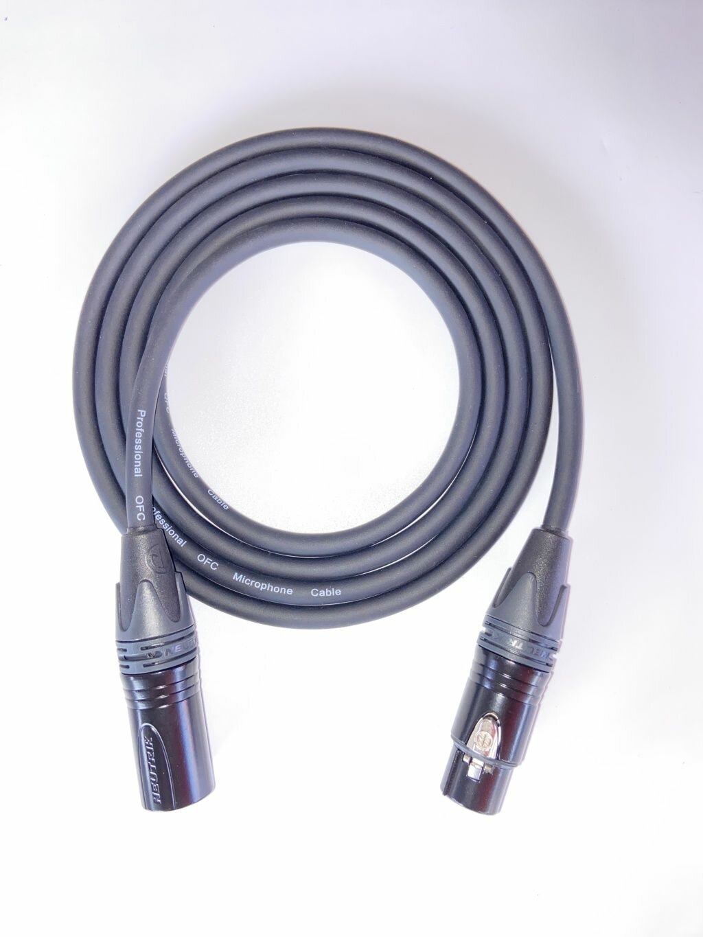 YES-MC001NE-1.8m Кабель микрофонный с разъёмами Neutrik, 1.8м, YES