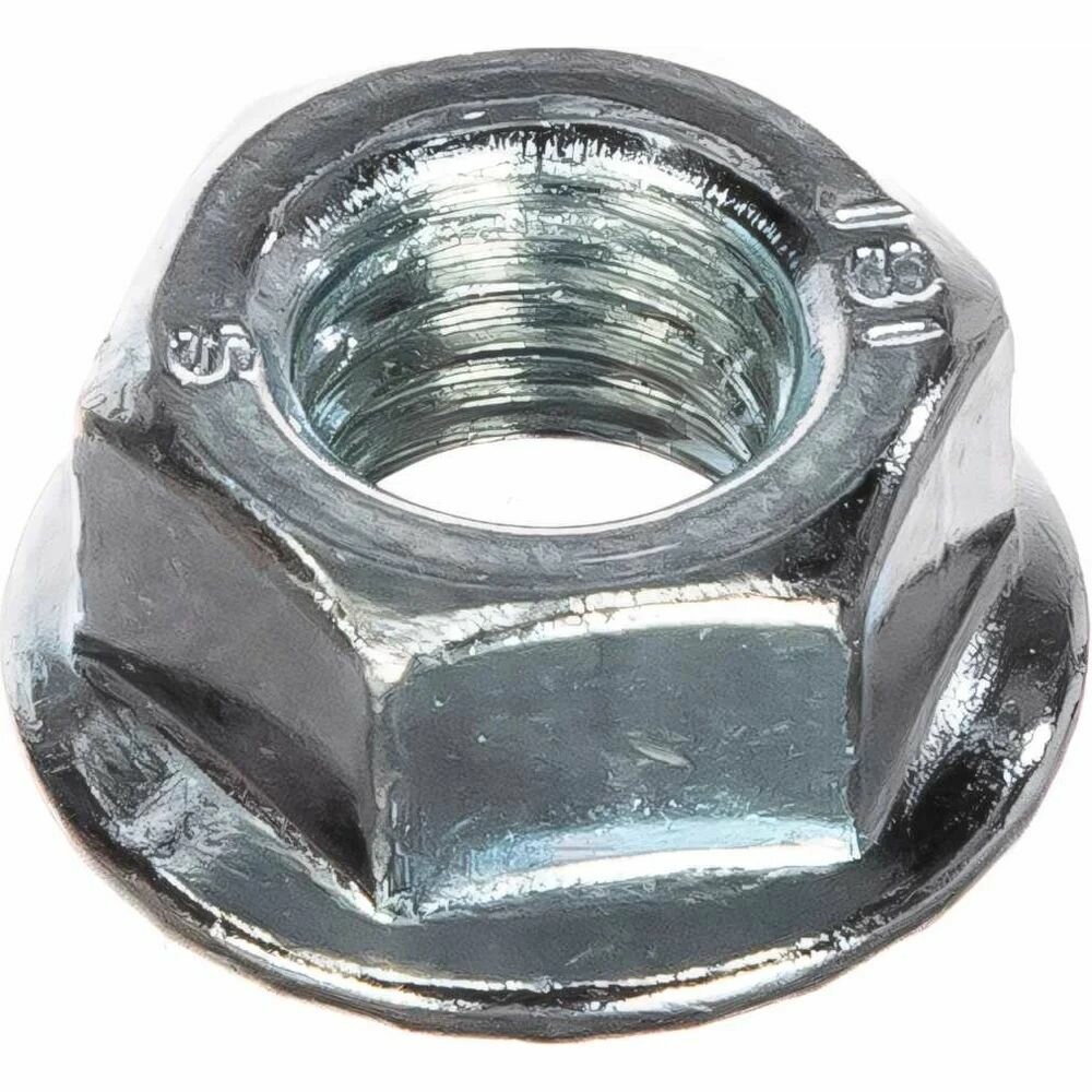 Соединительная гайка с фланцем Tech-Krep/Zitar DIN6923 оцинкованная М8 35 шт - пакет 141609