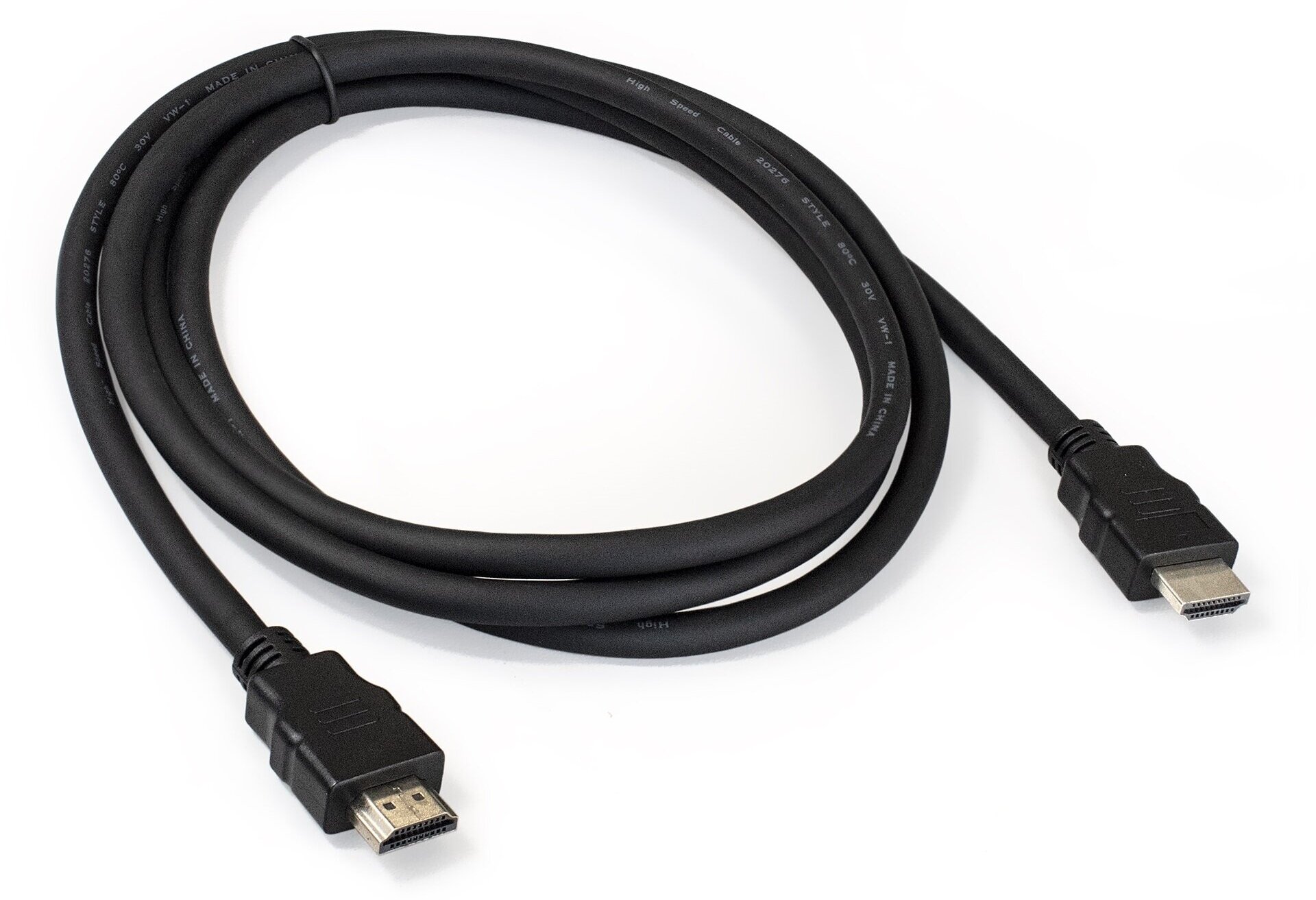 Кабель HDMI ExeGate EX-CC-HDMI2-1.8 (19M/19M, v2.0, 1,8м, 4K UHD, Ethernet, позолоченные контакты) EX287730RUS