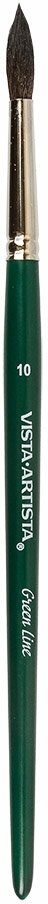 Green Line VISTA-ARTISTA 90211-10 кисть имитация белки круглая короткая ручка №10