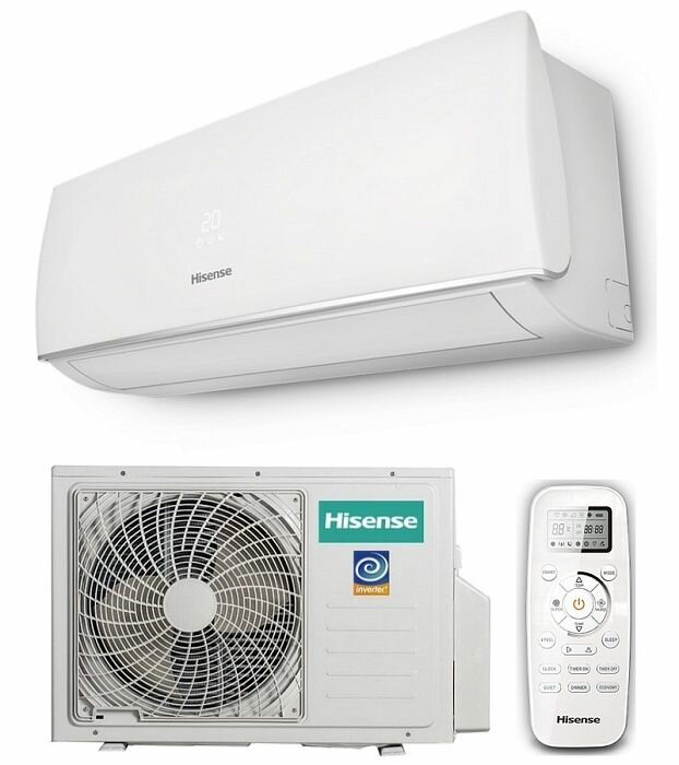 Сплит-система Hisense серии SMART DC Inverter AS-11UW4RYDDB02 до 33 м2