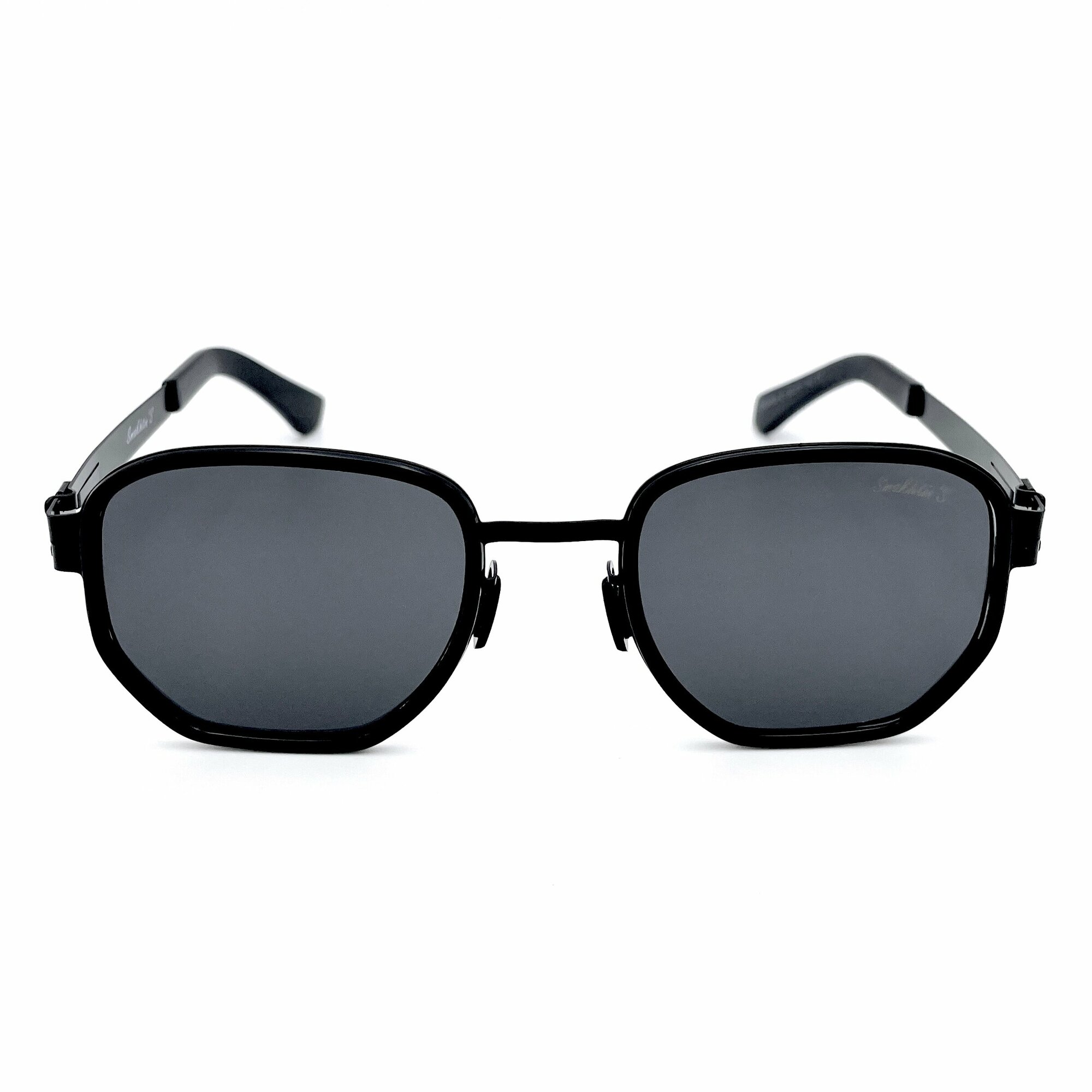 Солнцезащитные очки Smakhtin'S eyewear & accessories, черный — фото 1