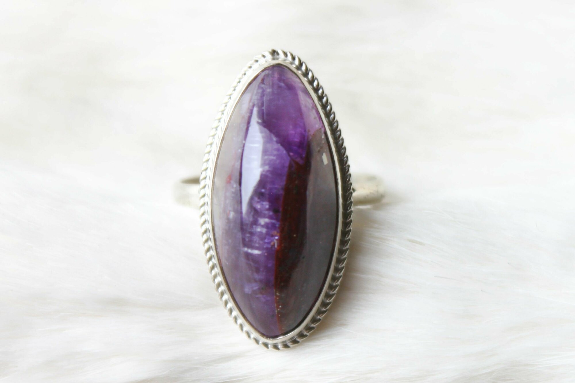 Кольцо, аметист