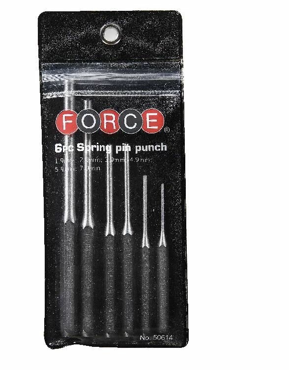 Набор коротких, цельных бородков с шариком и тонким жалом 6 предметов FORCE 50614