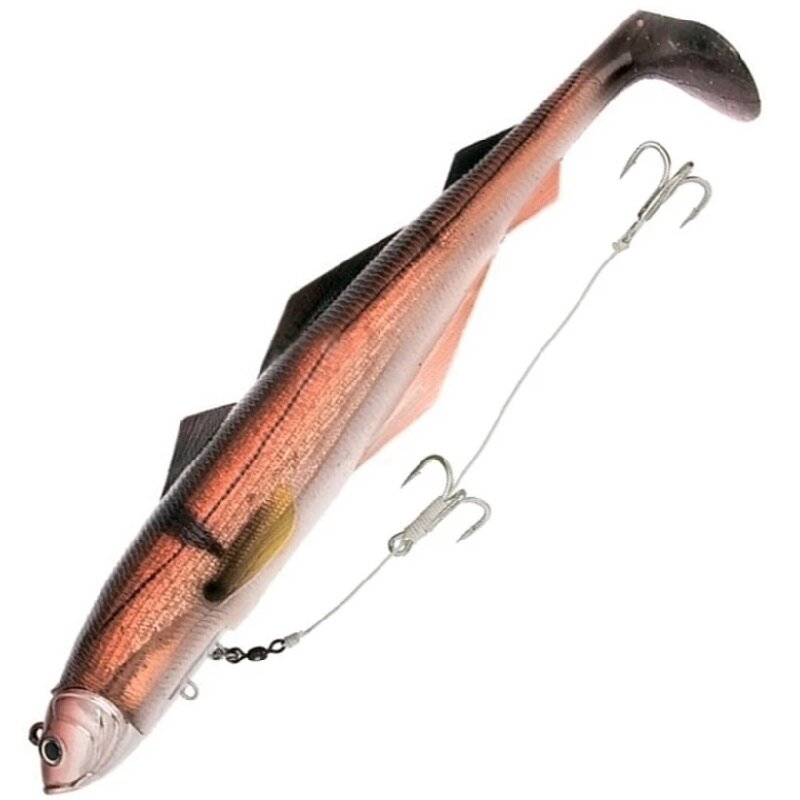 Приманка мягкая огруженная Kinetic Big Bob 40см 730гр #Lively Melano