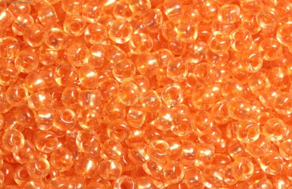 Бисер Gamma 5, Чехия 10/0, E374( 38992) оранжевый, 5гр.1шт.