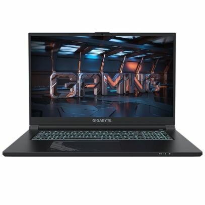 17,3" Ноутбук GIGABYTE G7 MF (MF-E2KZ213SH W11Home) черный - 1920x1080, IPS, Intel Core i5-12500H, ядра: 12 x 2,8 ГГц, 16 ГБ, SSD 512 ГБ, NVIDIA GeForce RTX 4050 (6 ГБ), Windows Home