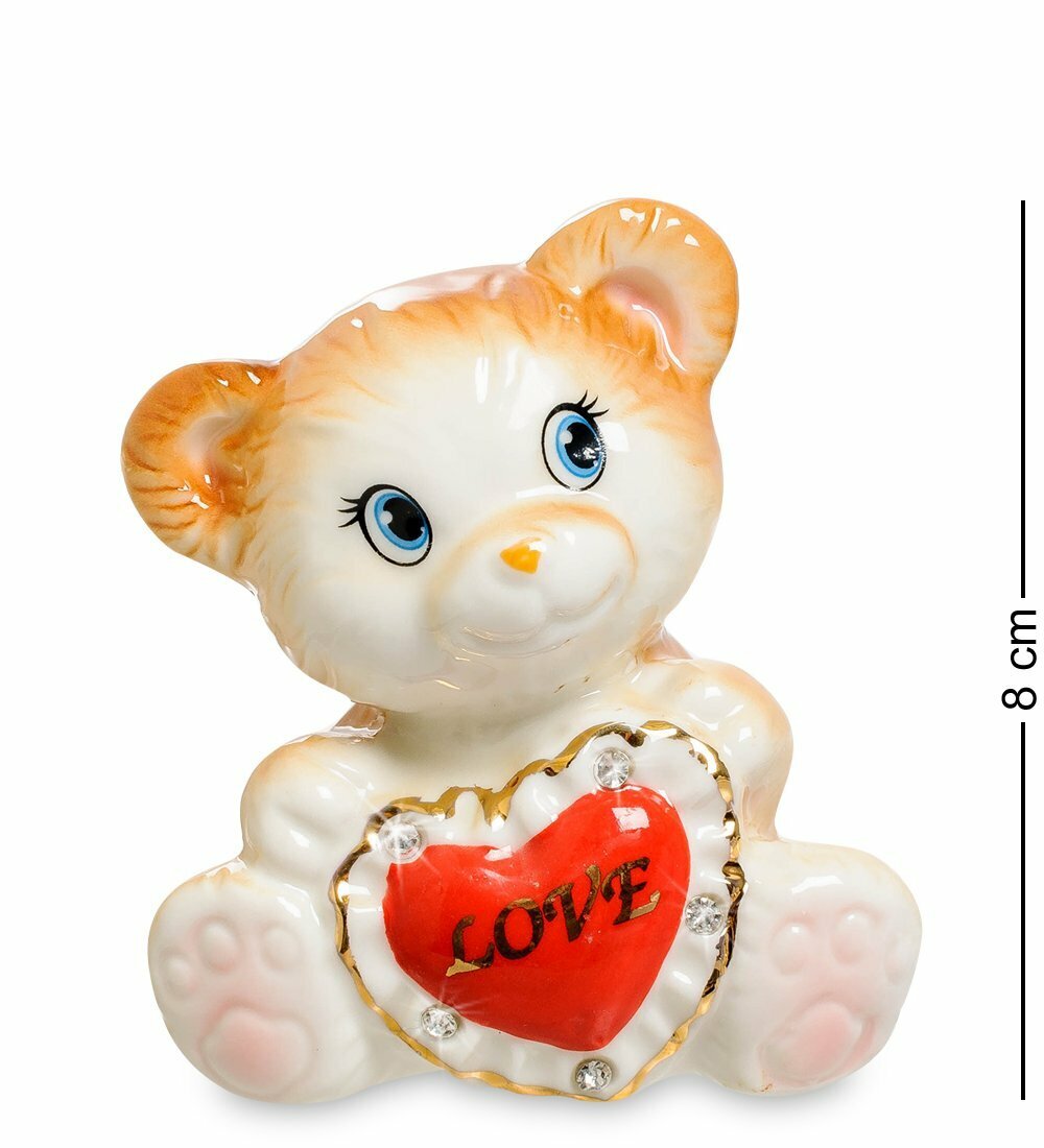 Фигурка декоративная 'Медвежонок с сердцем'