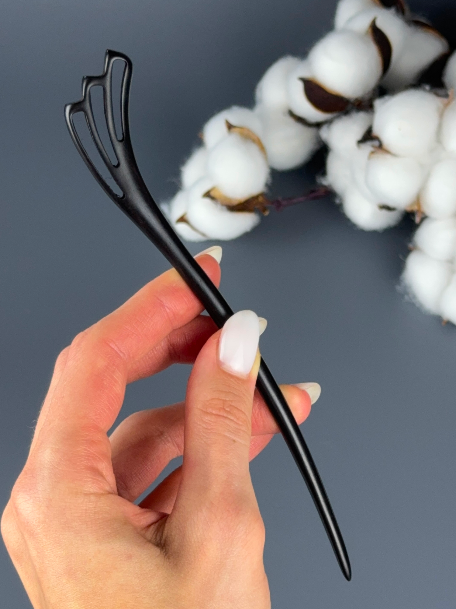 Китайские палочки для волос 17,5 см.