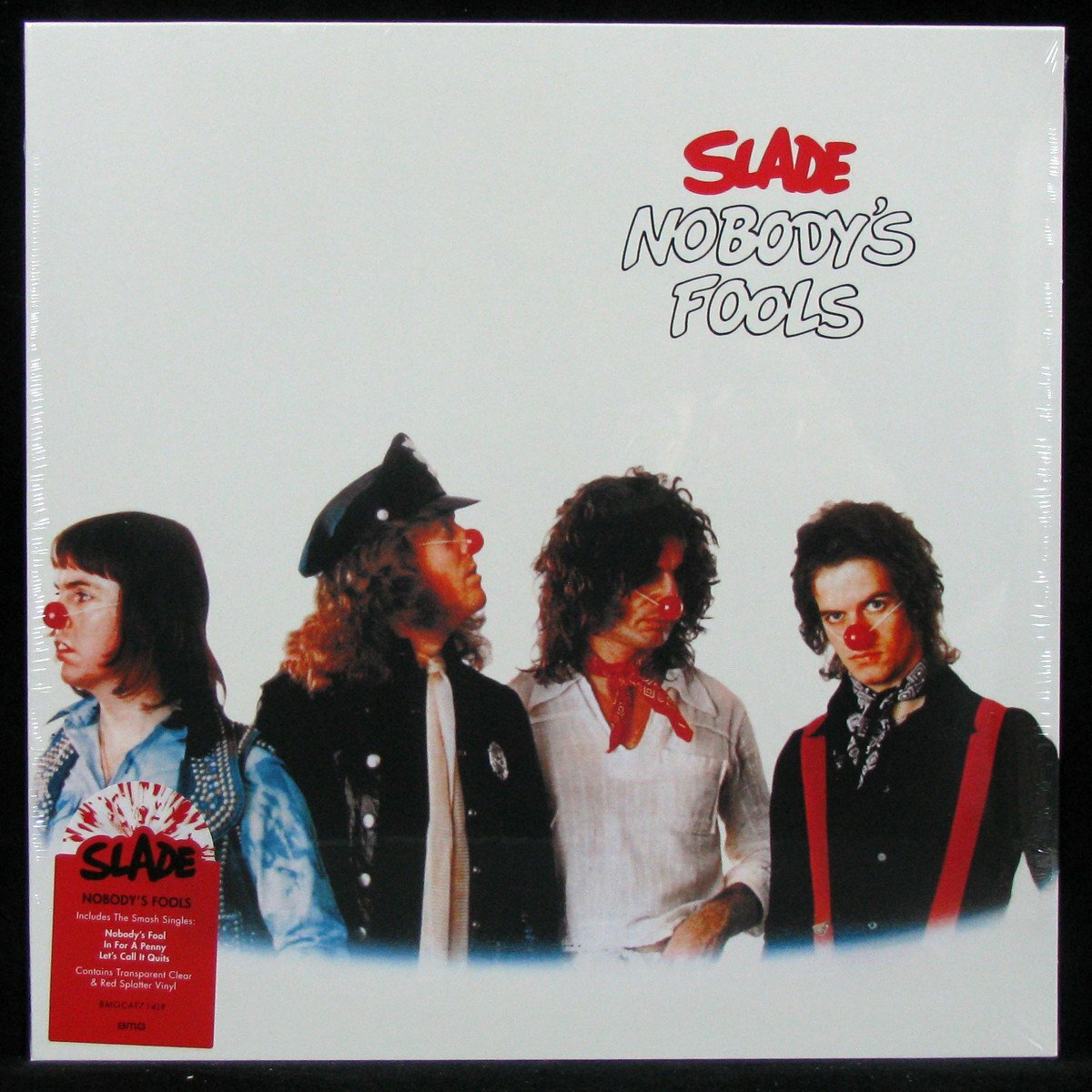 Виниловая пластинка BMG Slade – Nobody's Fools (цветной винил)
