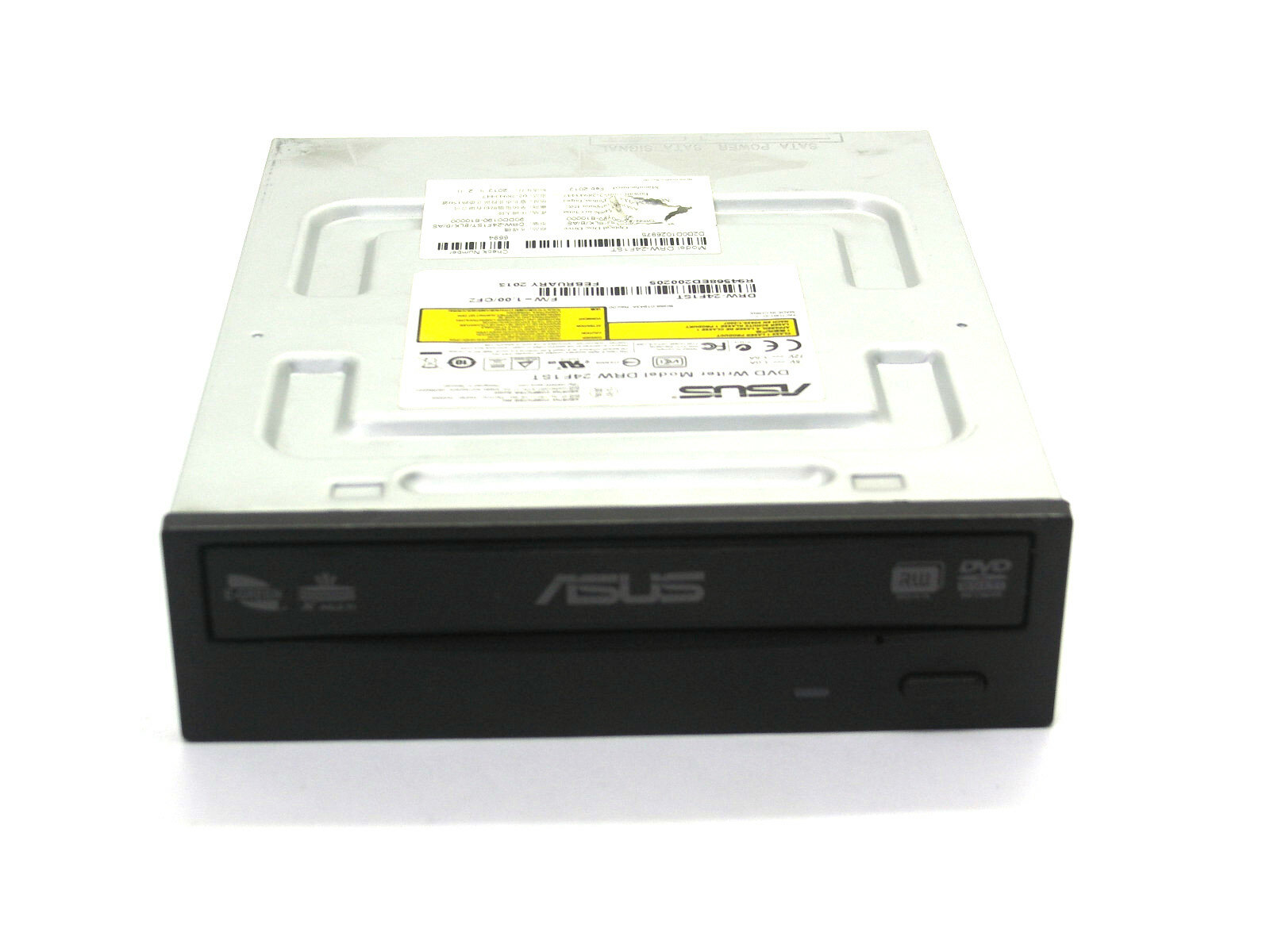 Оптический привод DVD +R/RW CD-R/RW Asus DRW-24F1ST, SATA, черный