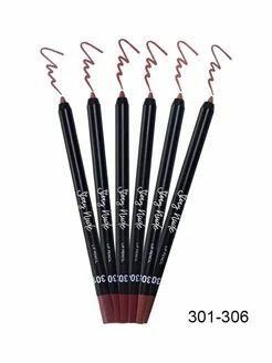 FARRES Карандаш для губ MB002 SLAY NUDE суперстойкий, тон 304 (медная дымка)