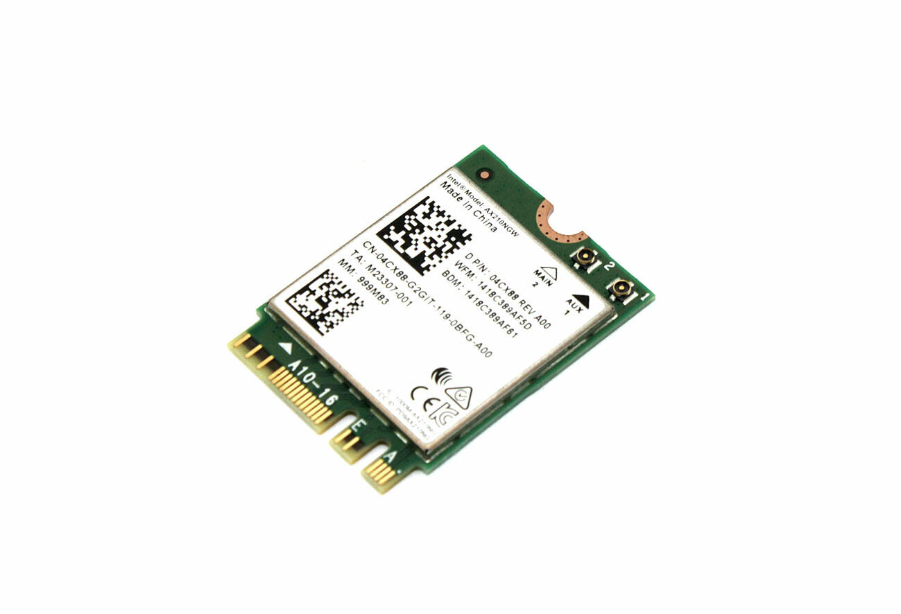 Wi-Fi адаптер + Bluetooth Intel AX210NGW