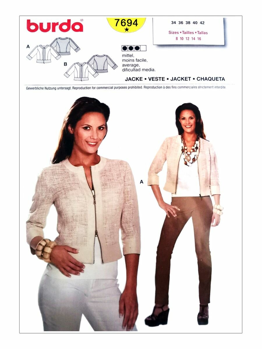 Выкройка Жакет