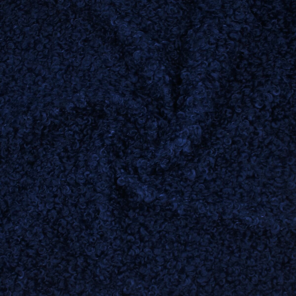 Мех искусственный синий "барашек", 1,4х3м