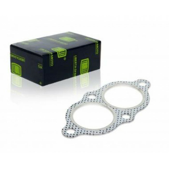 Прокладка фланца приемной трубы TRIALLI ГАЗ, УАЗ дв. 405, 406 переднего перфометалл, 5 шт