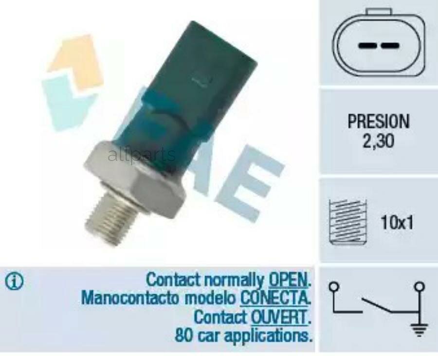 FAE 12891 Датчик давления масла