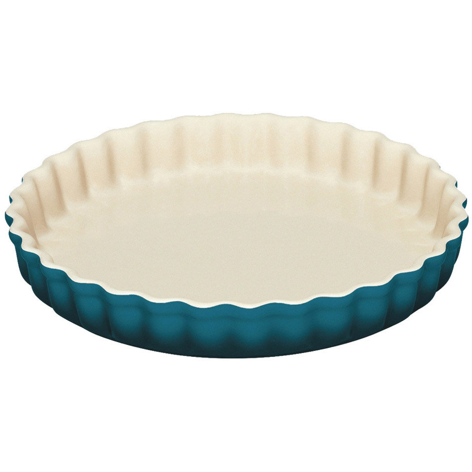 Форма рифлёная 28 см, Le Creuset, 71120286420001, Лазурь