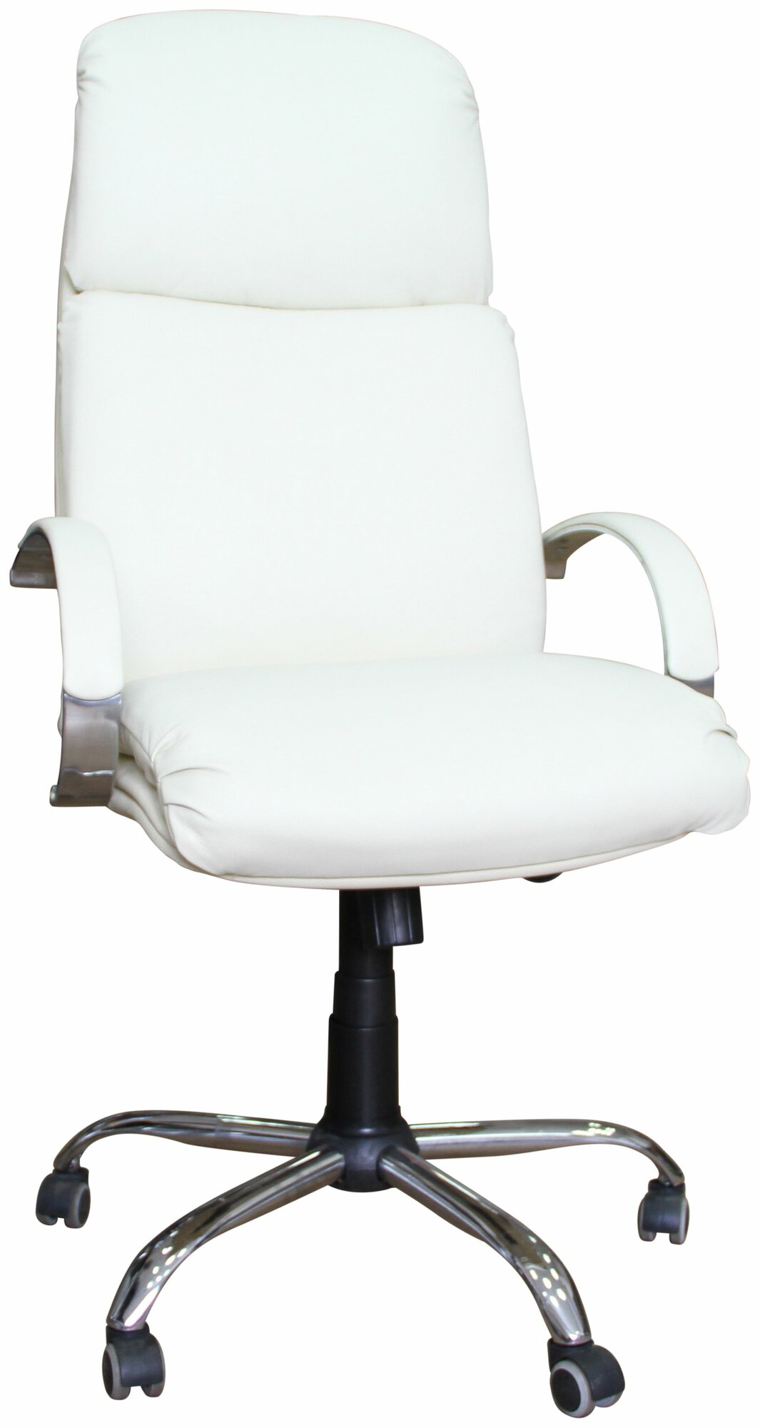 Надир хром натуральная кожа Мадрас белая