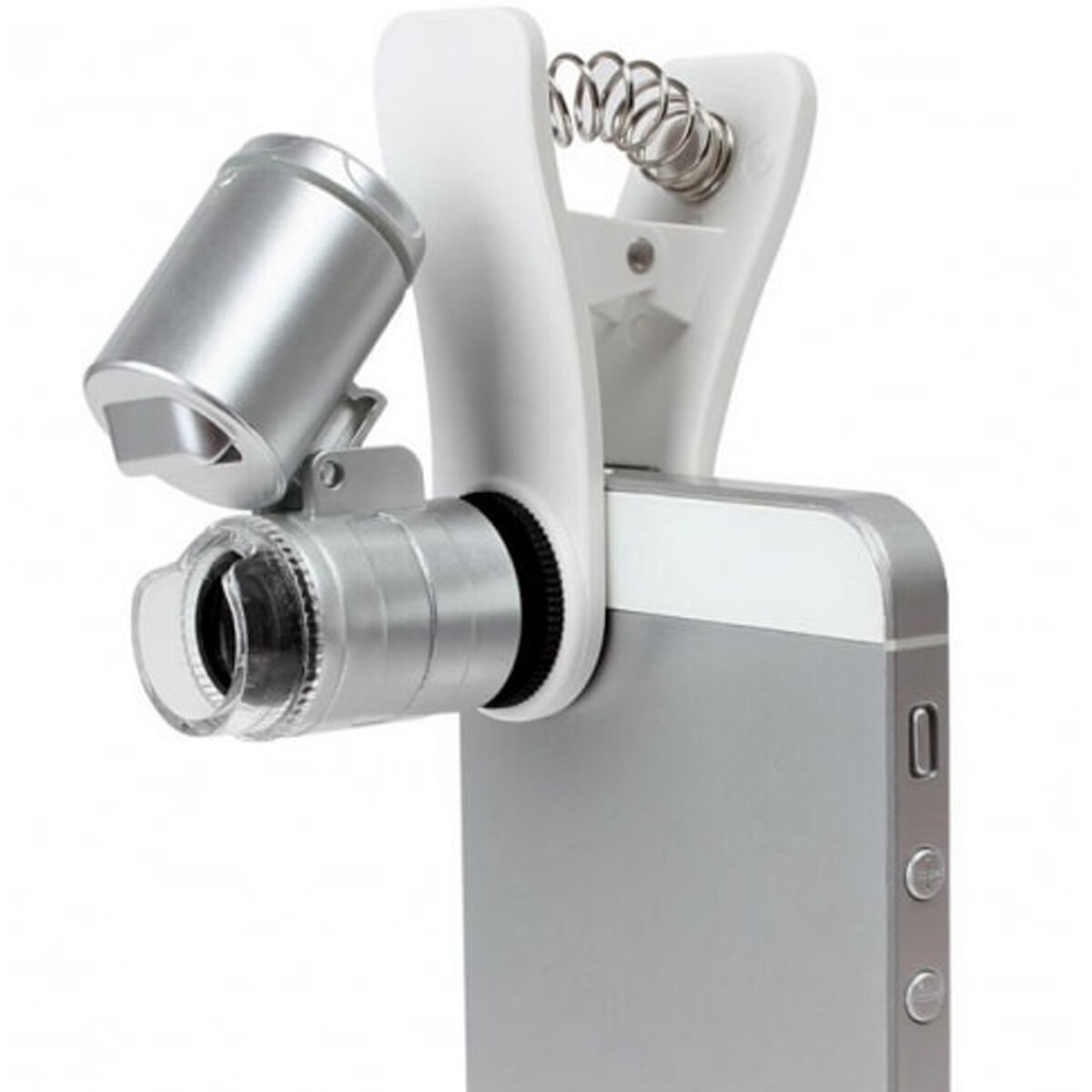 Микроскоп 60x + зажим на мобильный телефон