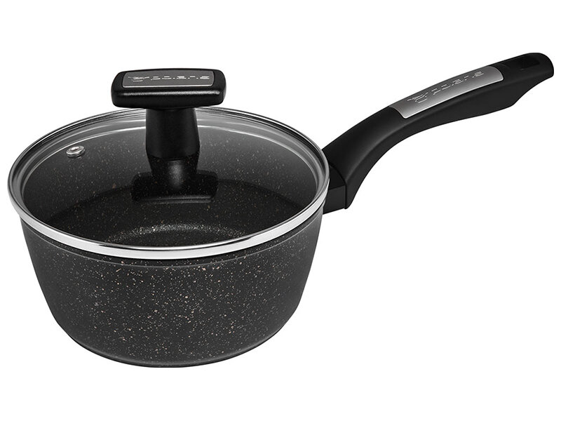 Ковш Polaris Monolit-16SP ков. ал, 1.3 л, черный (015245)