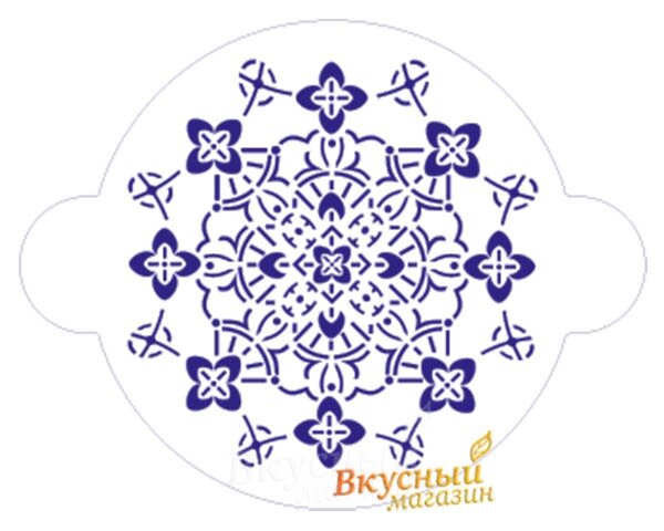 Трафарет для мастики/марципана Викторианский орнамент1 К078 (Набор из 4 шт.)