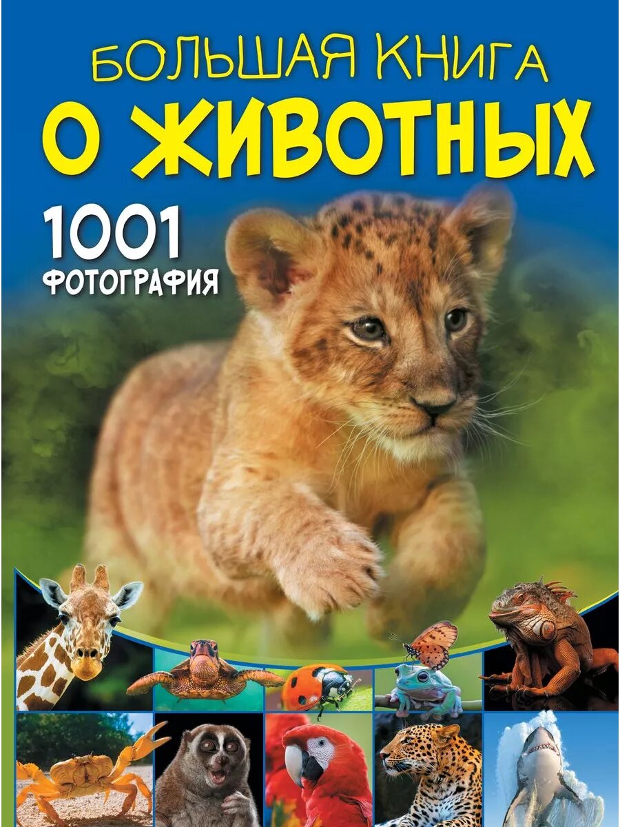 Большая книга о животных. 1001 фотография