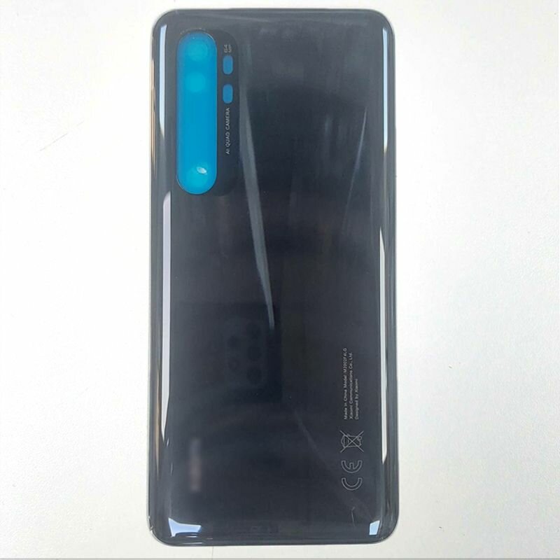 Задняя крышка для Xiaomi Mi Note 10 Lite Цвет: Черный (c CE)