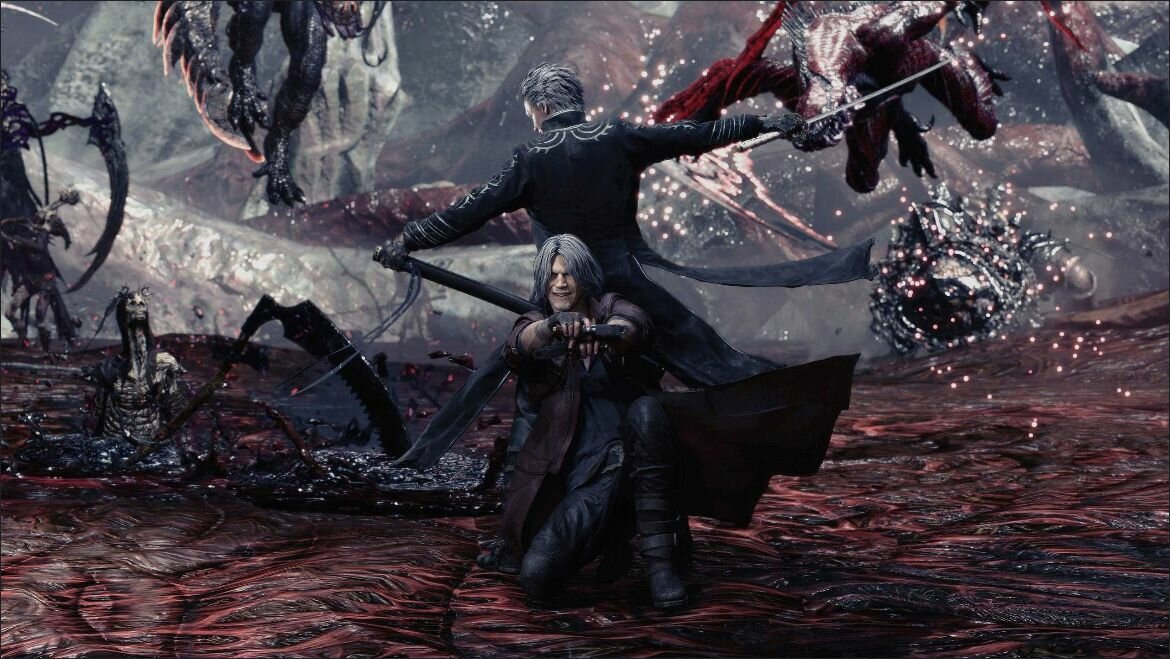 Devil May Cry 5 , для PlayStation 4 , Blu-ray , Русские субтитры — фото 1