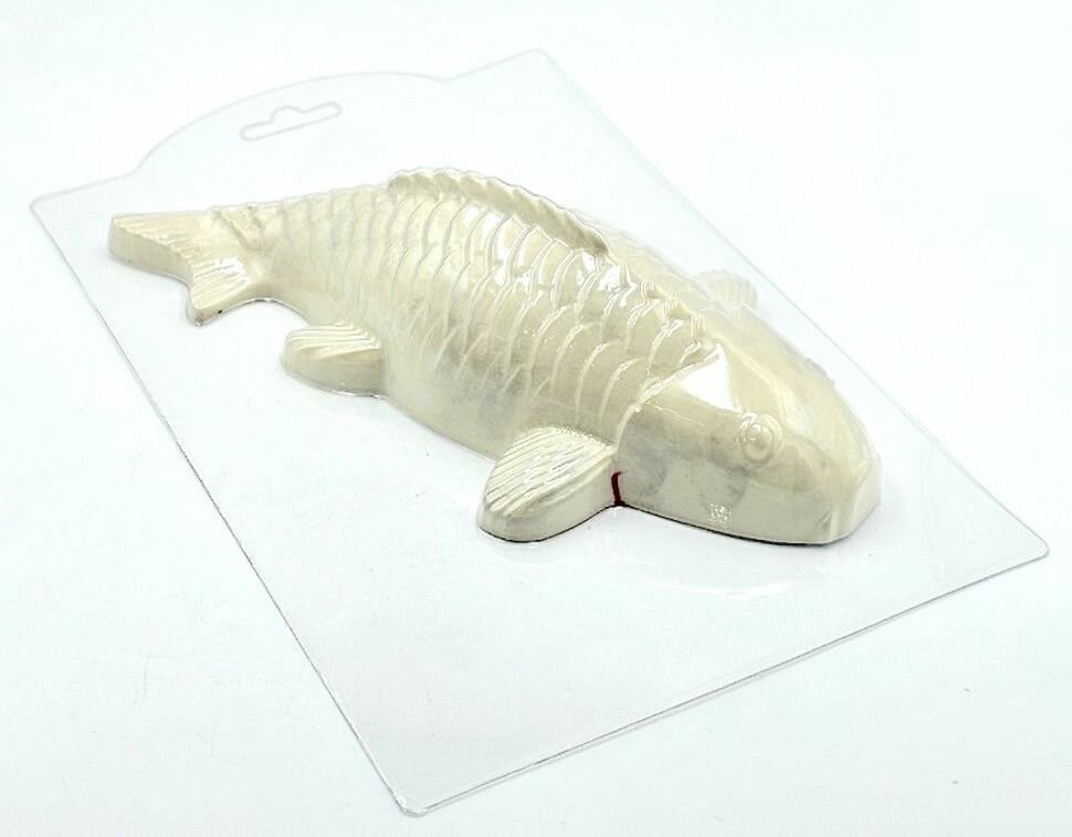 Карп средний для заливного - формочка пластиковая для изготовления мыла, шоколада и гипсовых отливок