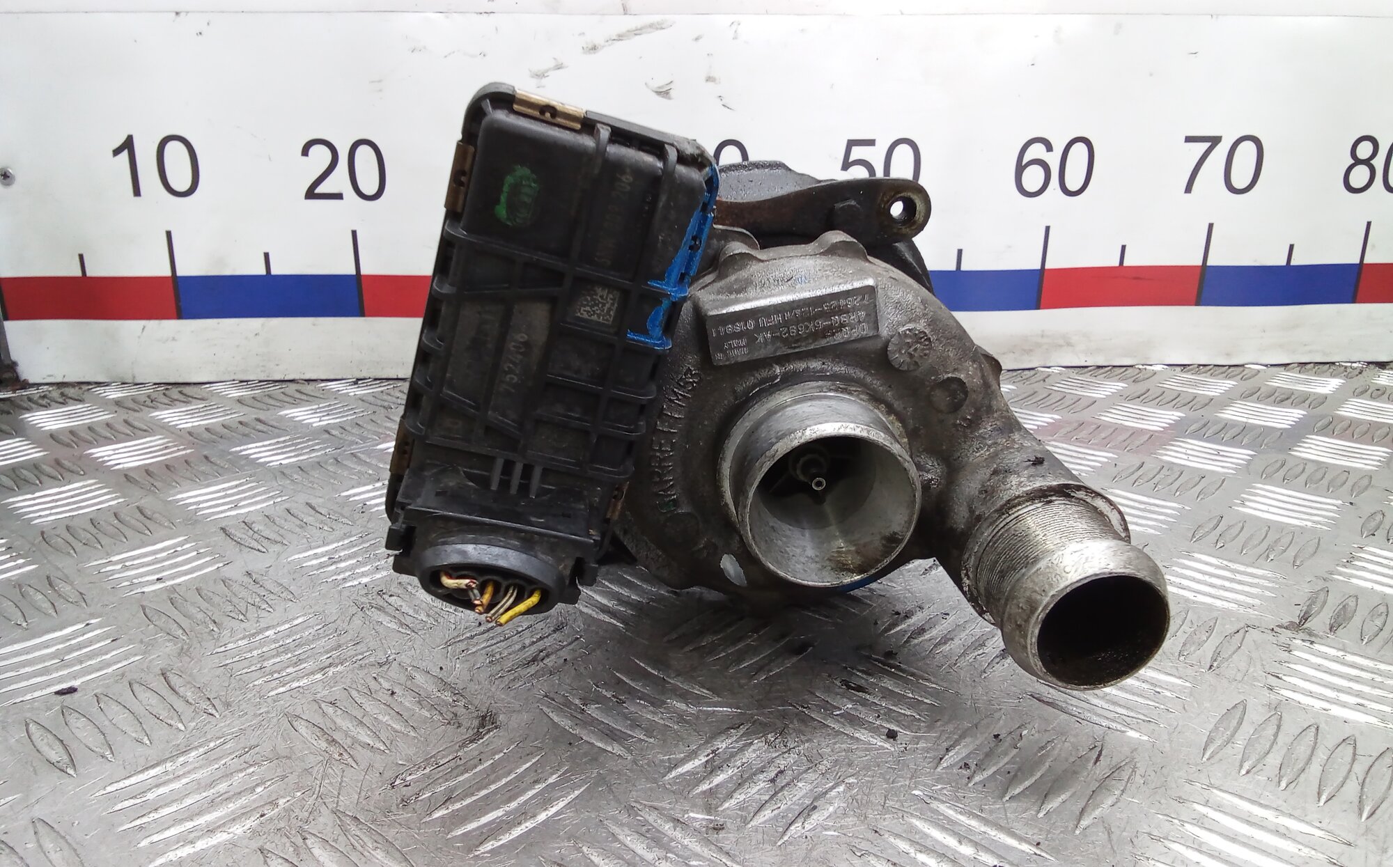 Турбина дизельная JAGUAR XF (X250), Номер 4R8Q-6K682-AK