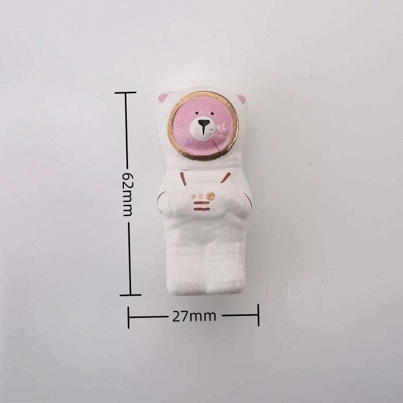 Керамические ручки для мебели в виде животных