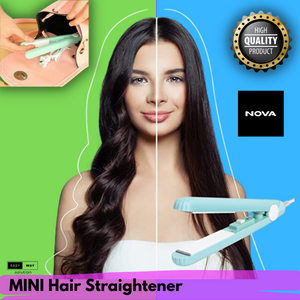 Мини-выпрямитель для волос, портативный мини-утюжок для волос, выпрямитель