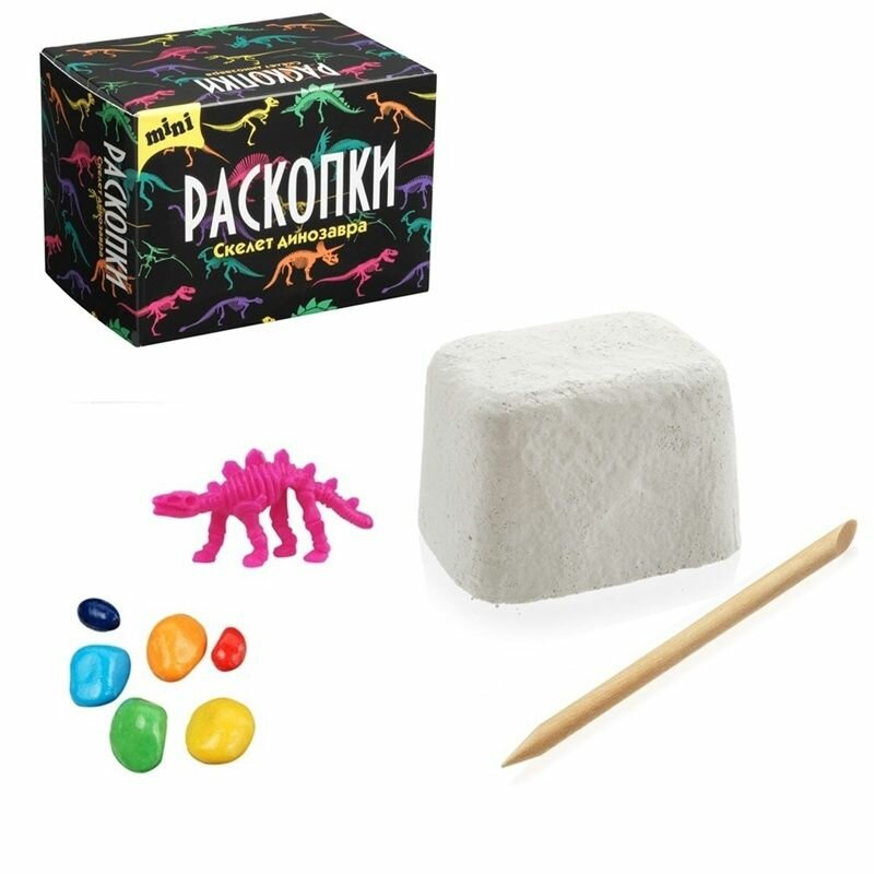 Набор для проведения раскопок Бумбарам Мини Бумбарам Скелет динозавра (DIG-37)