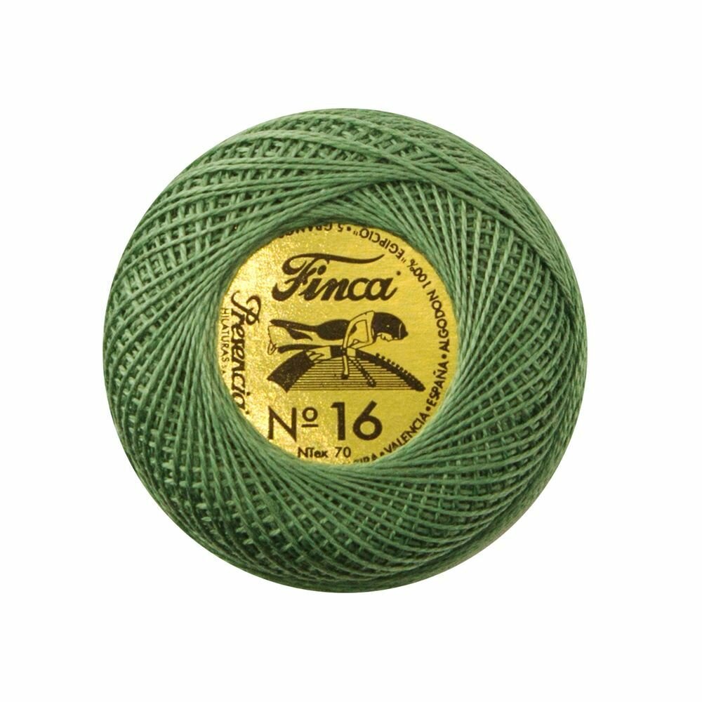 Мулине PRESENCIA HILATURAS "Finca Perle", Жемчужное, №16, однотонный цвет 4228, 1 моток