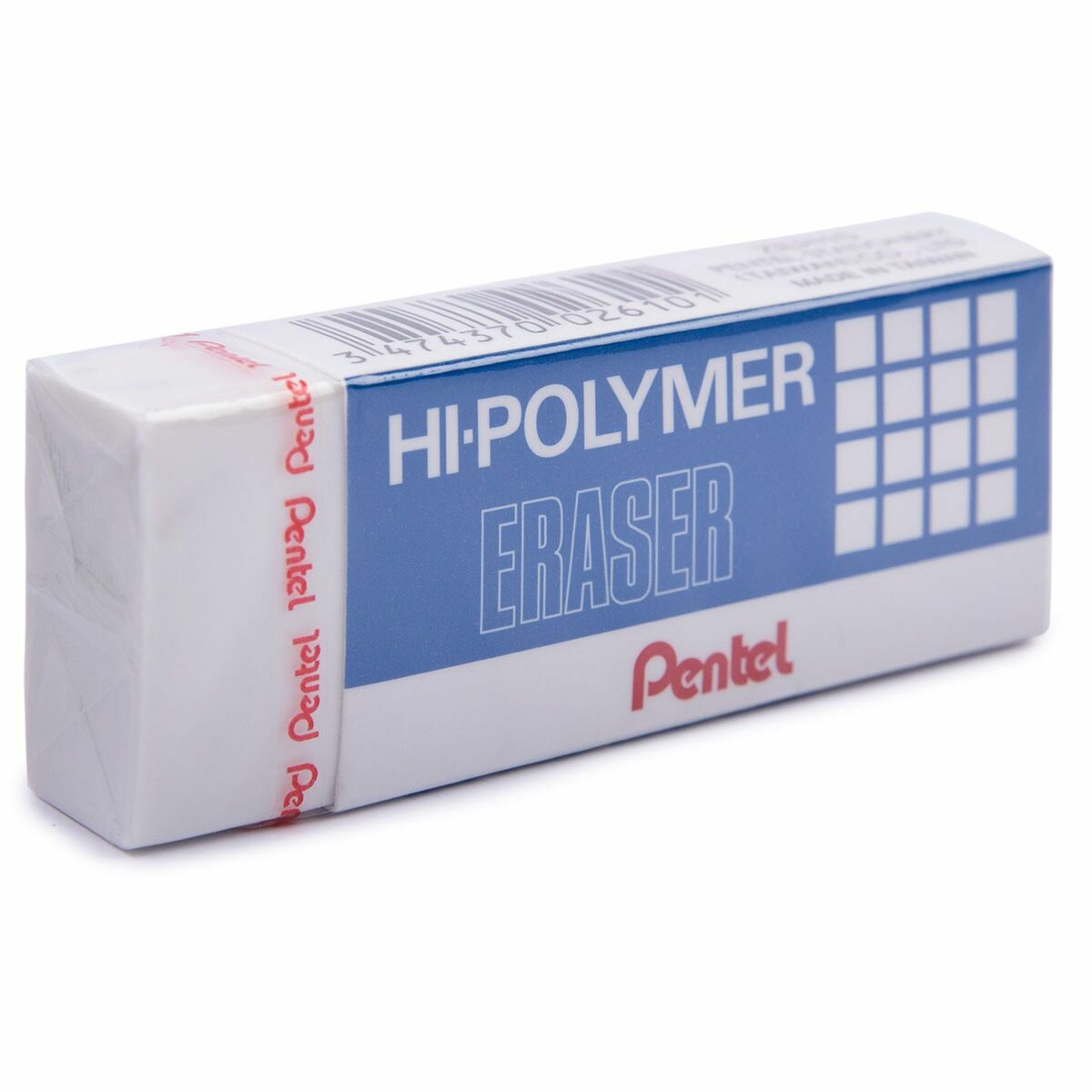 Ластики Pentel "Hi-Polymer", 65х24,5х12,5 мм, ZEH10, 36 шт