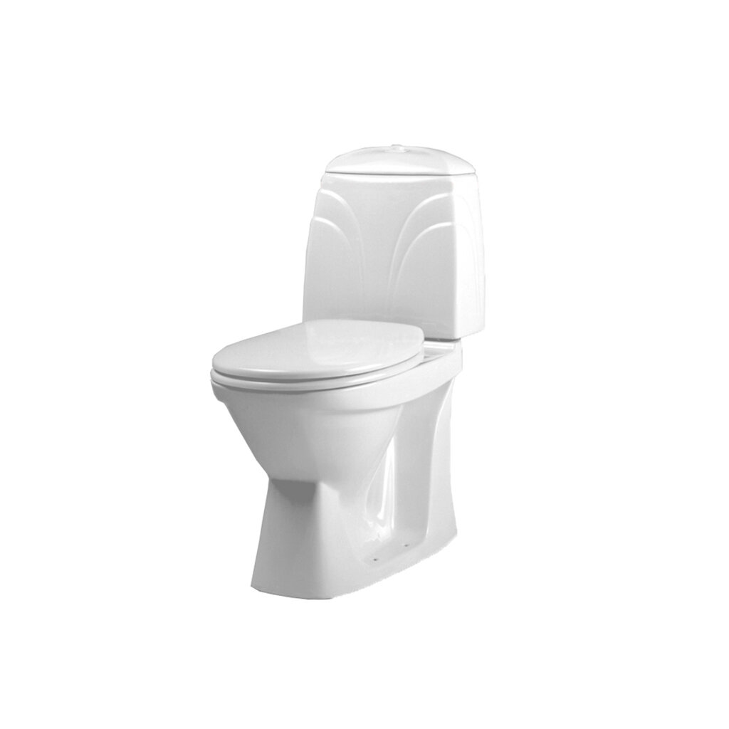 Крышка-сиденье для унитаза IDO Lilje 36151 Soft Close (Микролифт), металл. Крепеж