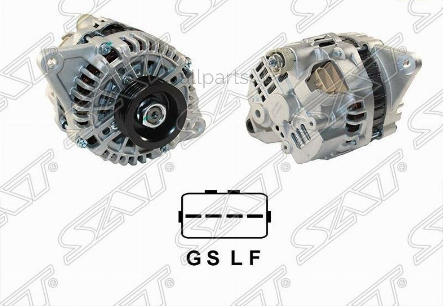 SAT ST-1800A123 Генератор MMC ASX/COLT 1.1-1.5 04-12/LANCER X 1.5 08-3A91/4A90/ 4A91 12V 85A