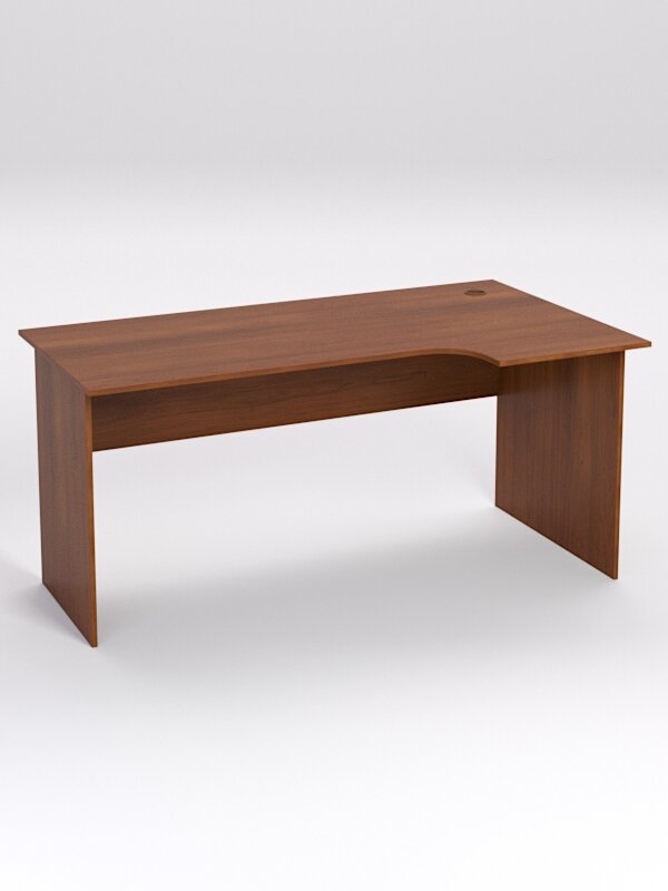Стол эргономичный офисный СЭ-18 (правосторонний), Орех. Производитель товара - компания Westcom.