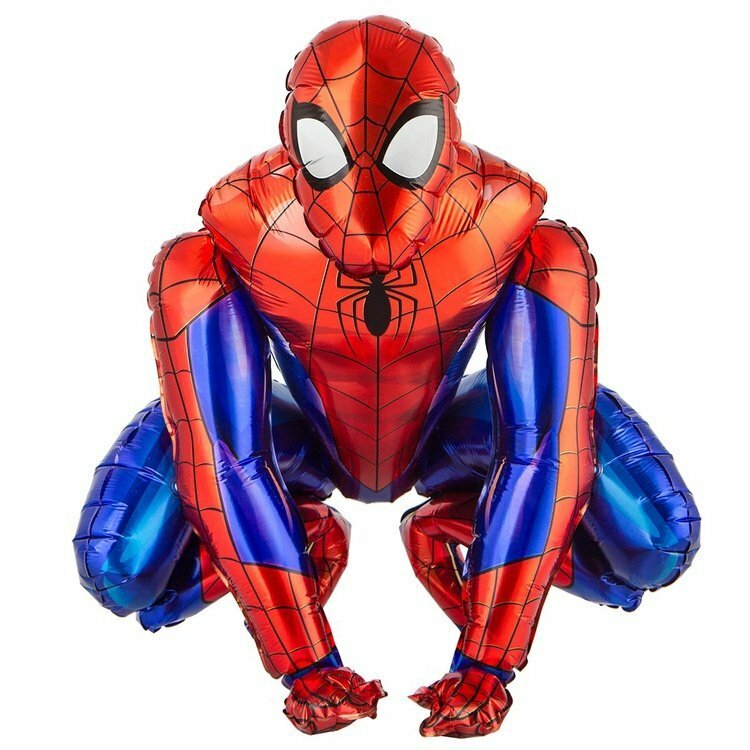 Фольгированный шар «Человек-Паук сидячий Макси», 109 см