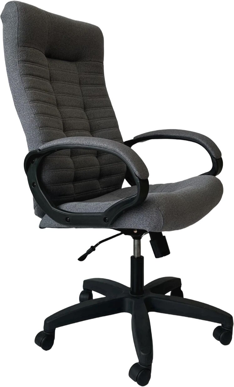 Игровое кресло тканевое StylChairs Атлант, цвет серо-синий