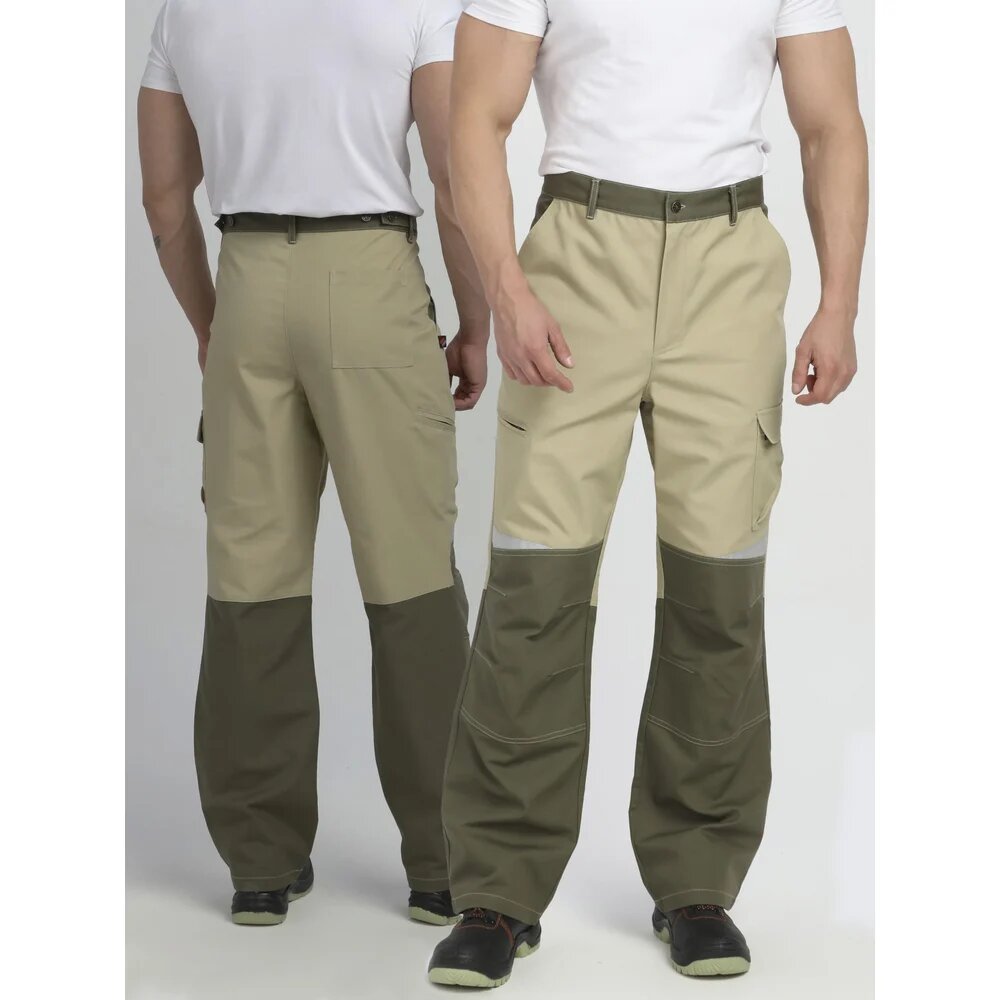 Факел 87490886 Брюки Челси CH (тк. Канвас,270), хаки/бежевый 87490886.004