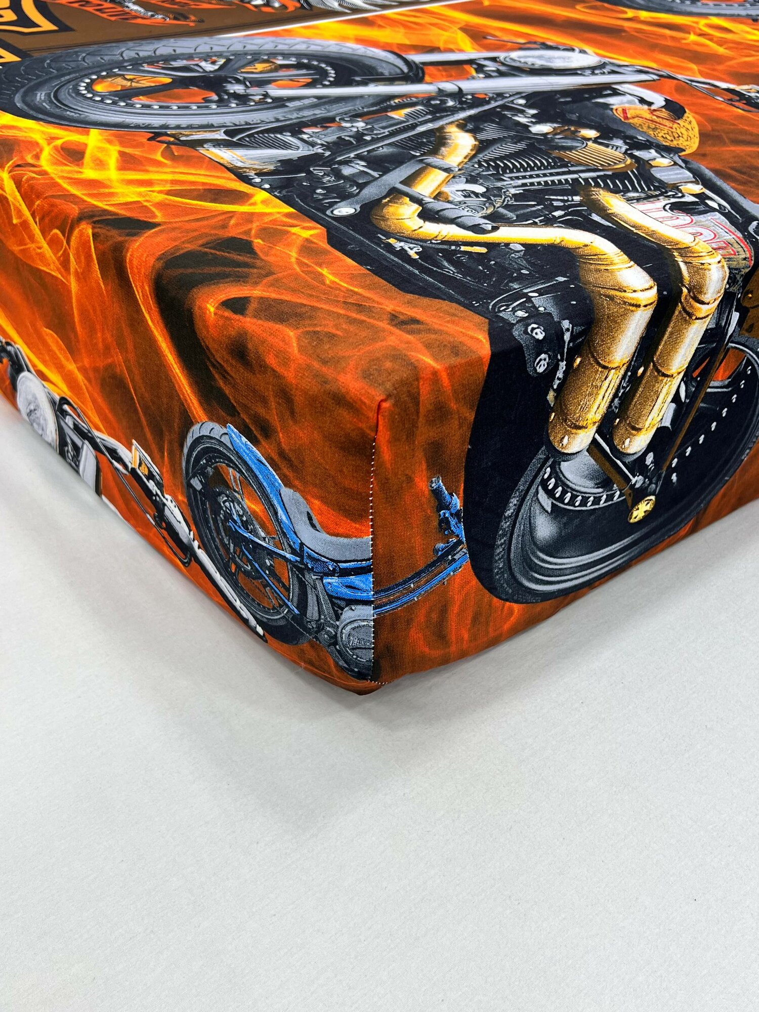 SOANA Простынь на резинке 80х160х20 см, детская, Поплин 100% хлопок