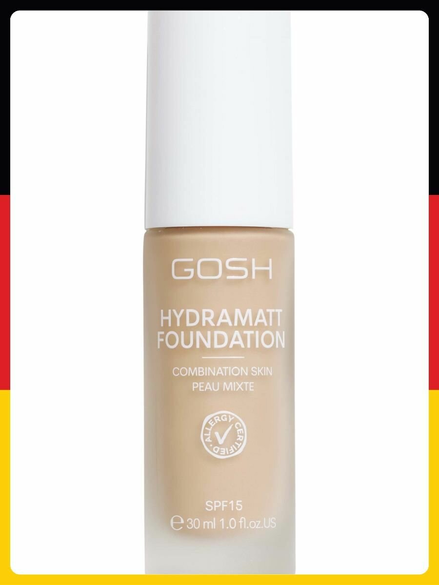 Тональный крем Gosh Hydramatt Foundation 30 ml 004N Light - Neutral Undertone