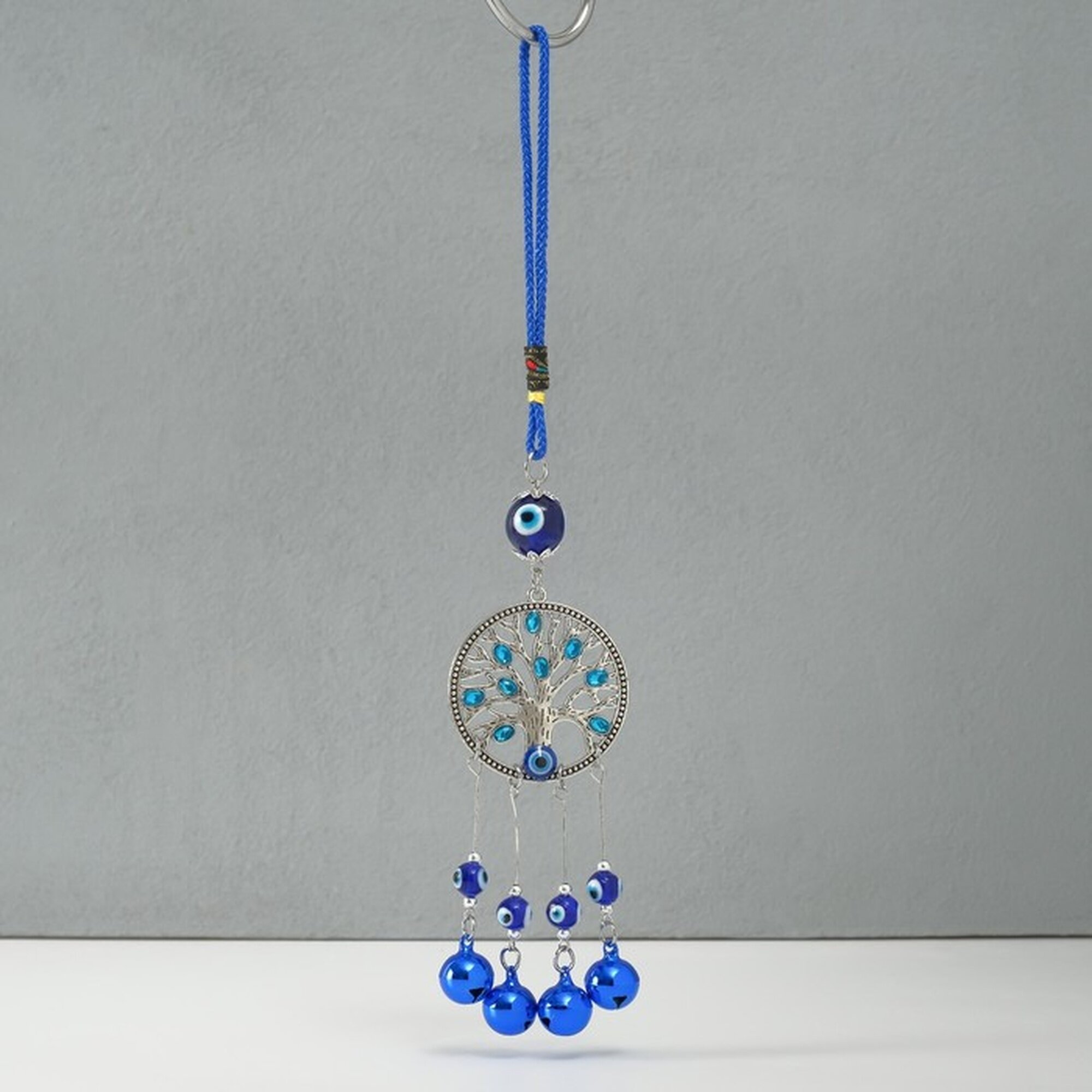 Подвеска Сима-ленд "Дерево с колокольчиками", от сглаза, металл, 27см