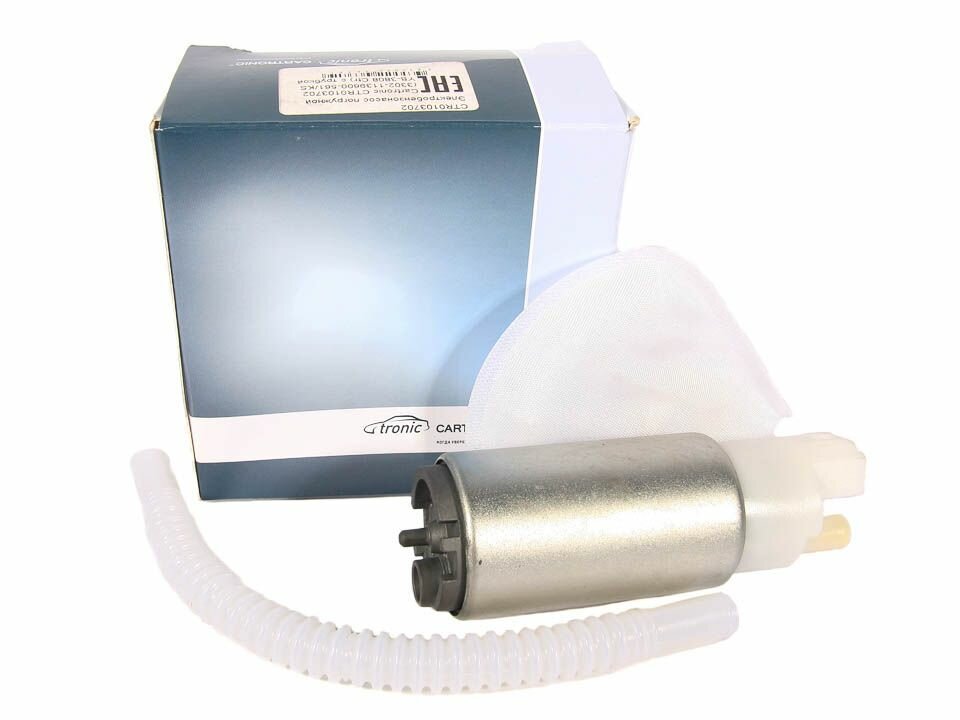 Бензонасос электрический погружного модуля 405 406 409 дв. CARTRONICс фильтром и соеденит. трубкой CRTR0103702