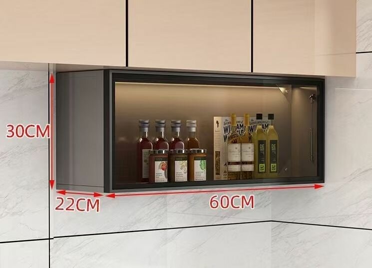 Полка На рейлинг, 22х60х30 см, 1 шт.