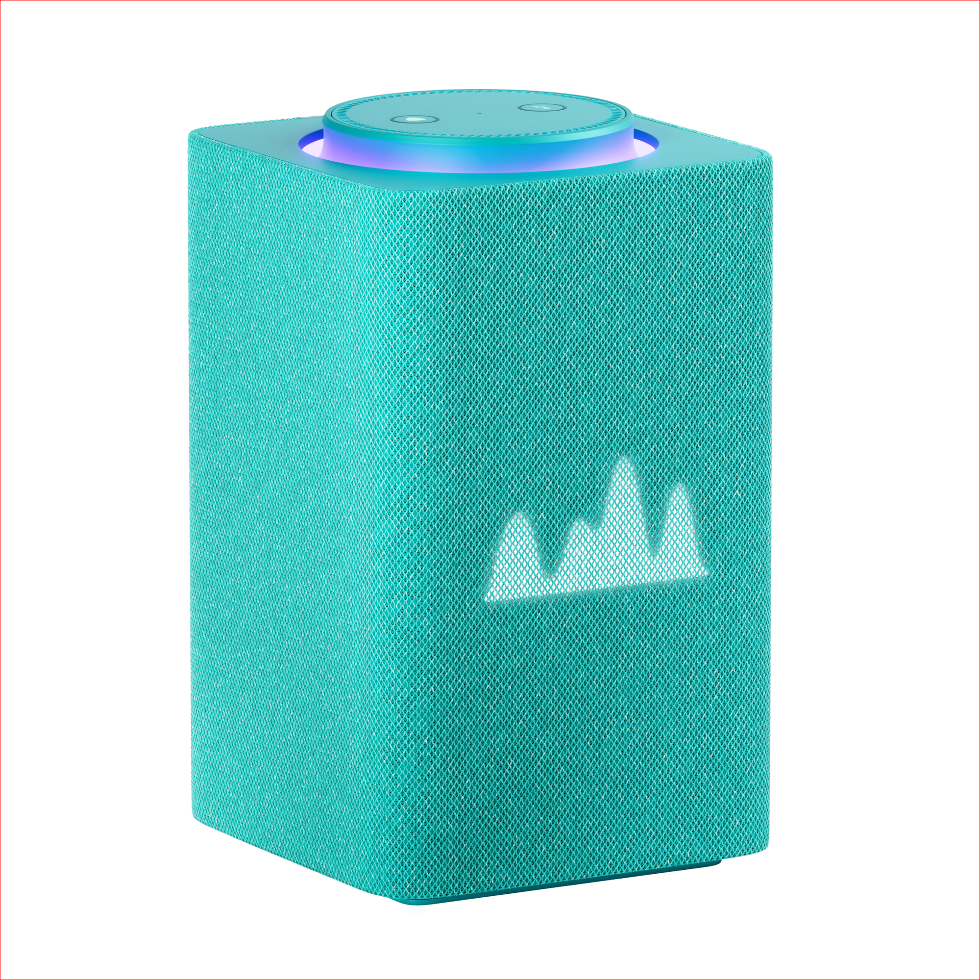 Умная колонка Яндекс Станция Макс с Алисой, c Zigbee, бирюзовый